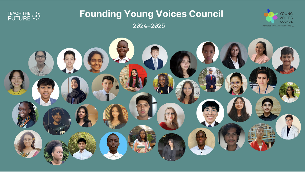 Teach the Future Launches Inaugural Young Voices Council | Culture Zone! UK