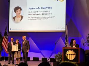 Invasive Species Corporation Co-founder & Exec. Chair, Pam Marrone is ...