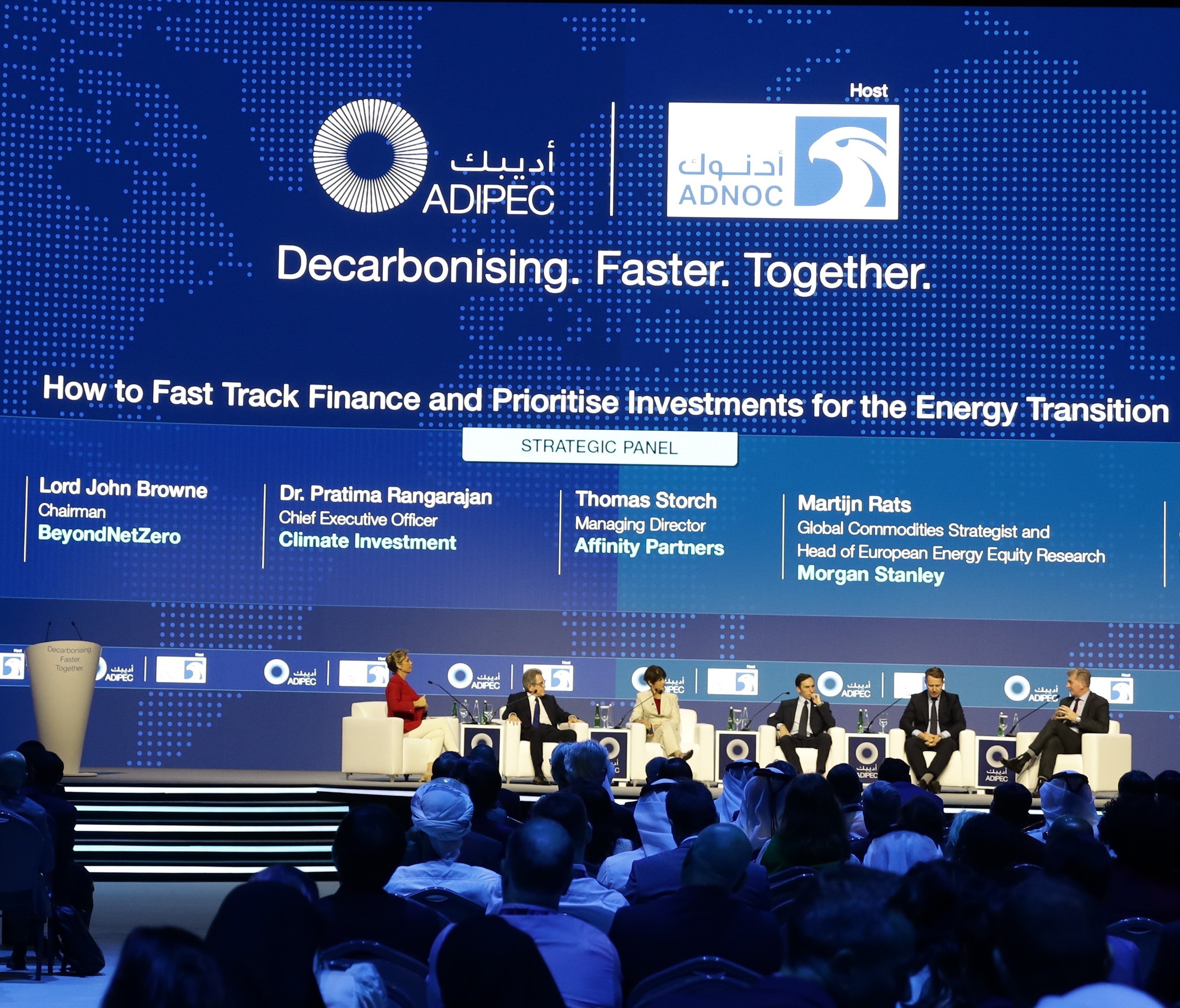 Leading financiers unite at ADIPEC 2024 to mobilise capital for the global energy transition ...