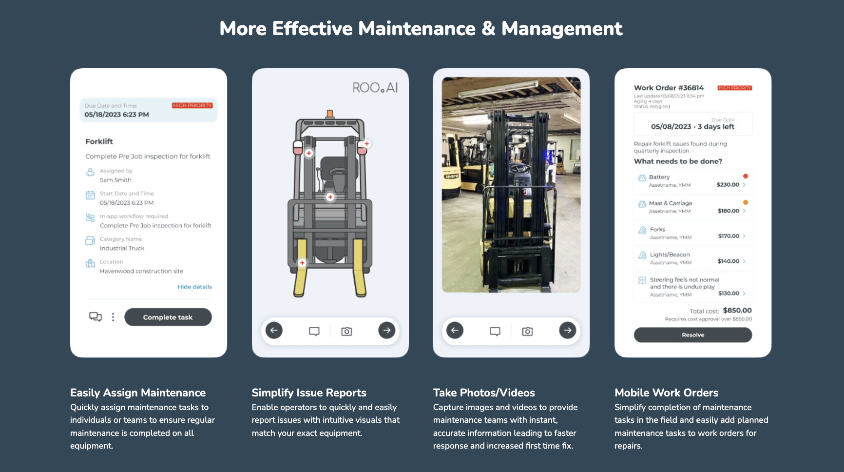 ROO.AI ADDS BUILT-IN MAINTENANCE MANAGEMENT MODULES FOR FASTER TIME TO ...
