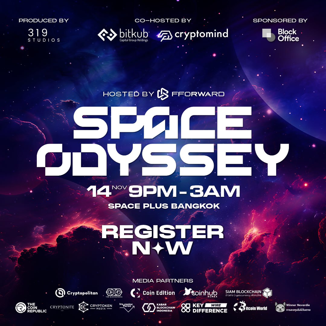 FForward to Host The Biggest Devcon 2024 Afterparty at SpacePlus, Bangkok | Singapore Daily Journal