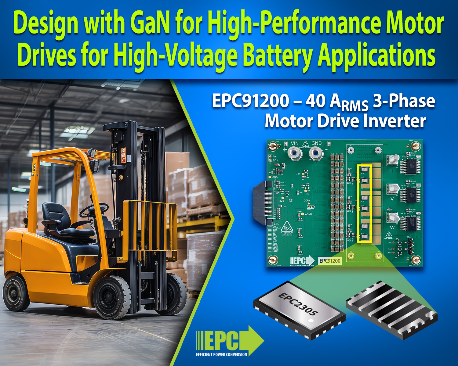 Design with GaN for High-Performance Motor Drives for High-Voltage ...