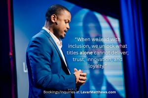 Former Army Captain Lavar Matthews Delivers Revolutionary Leadership ...