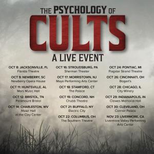 'The Psychology of Cults – A Live Event' National Tour Announced