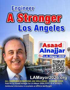 Asaad Alnajjar LA Mayoral 2026 Candidate Announces Bold Agenda to ...
