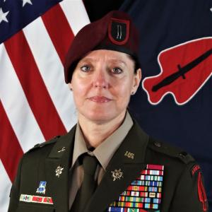 Retired US Army Chief Warrant Officer 5 and Speaker Wendy Wayman of ...