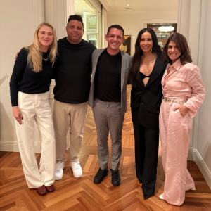 Global Safety Leader Rony Jabour Meets Soccer Legend Ronaldo Nazário in ...