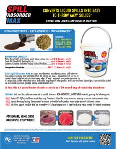 B3C Fuel Solutions Introduces SUPER ABSORBENT with Up to 70 Times ...