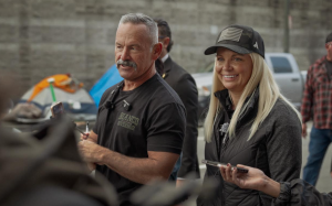 Gubernatorial Candidate Chad Bianco, Veteran Advocate Kate Monroe Walk ...