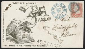 Rare Civil War Postal History to be Auctioned May 13th - AFV NEWS