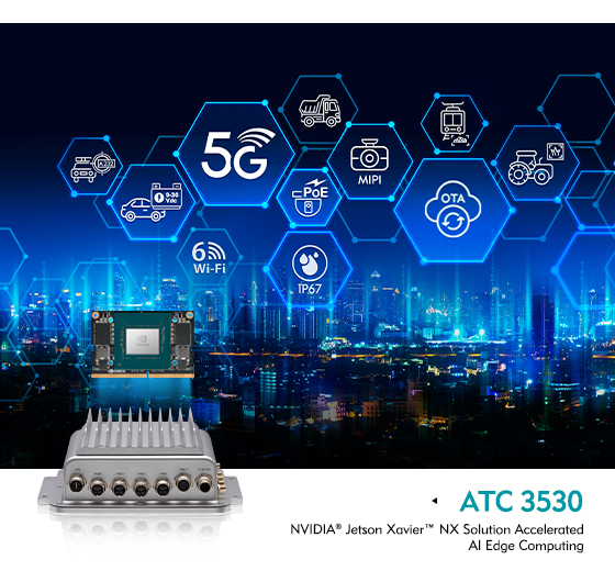 NEXCOM’s Compact ATC 3530 with NVIDIA® Jetson Xavier™ NX Delivers IP67 ...