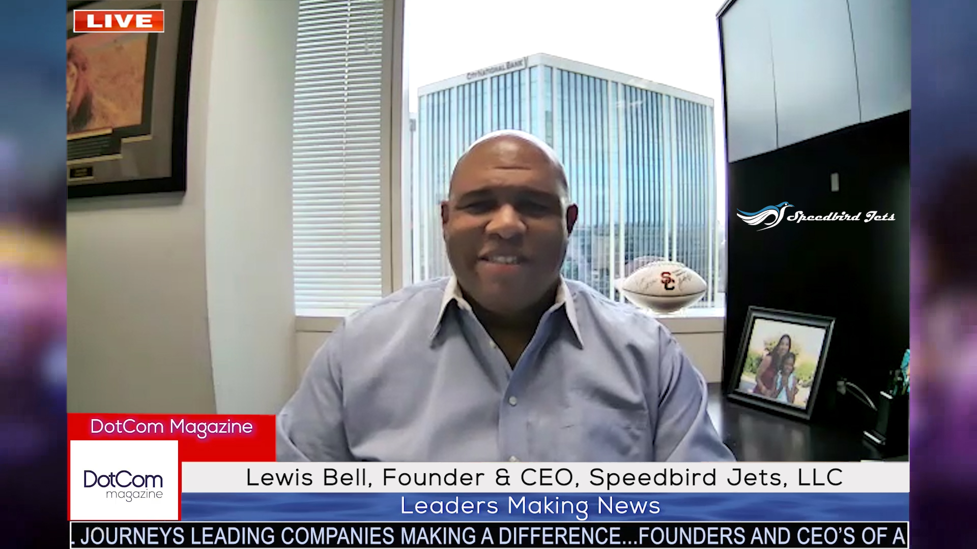 Lewis Bell, Well-Known Charter Jet Expert, Founder & CEO of Speedbird ...