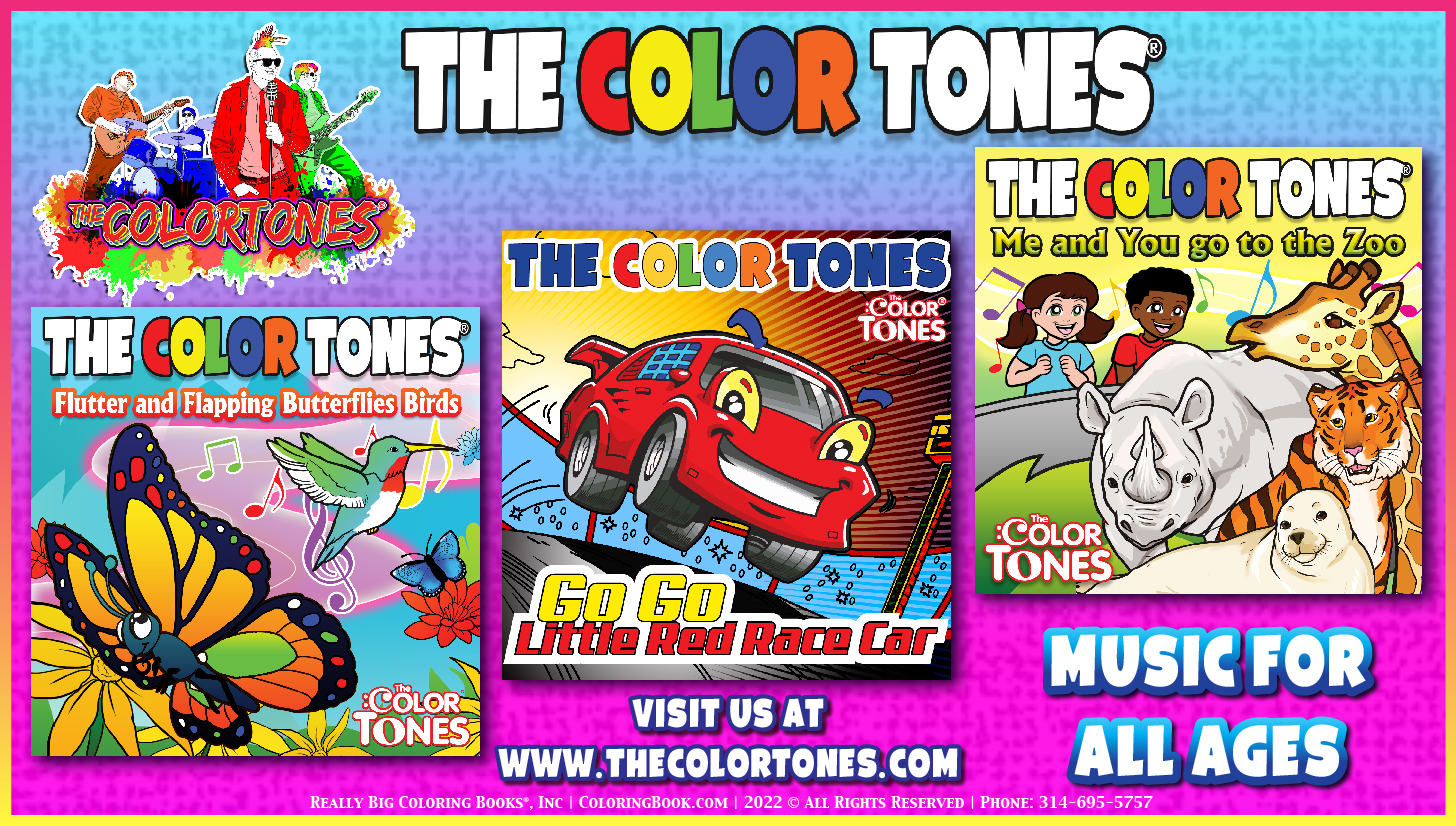 The Color Tones® St. Louis based group turns Coloring and Books into ...