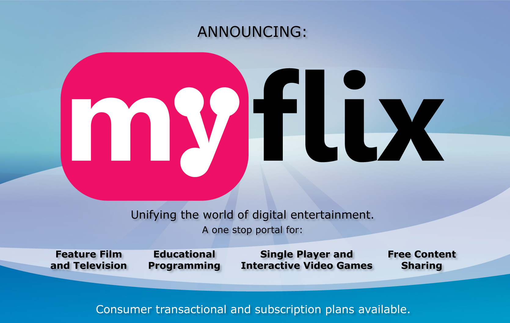 HHSE Opens Soft Launch of MyFlix "Early Adopter" Promotion | Little ...