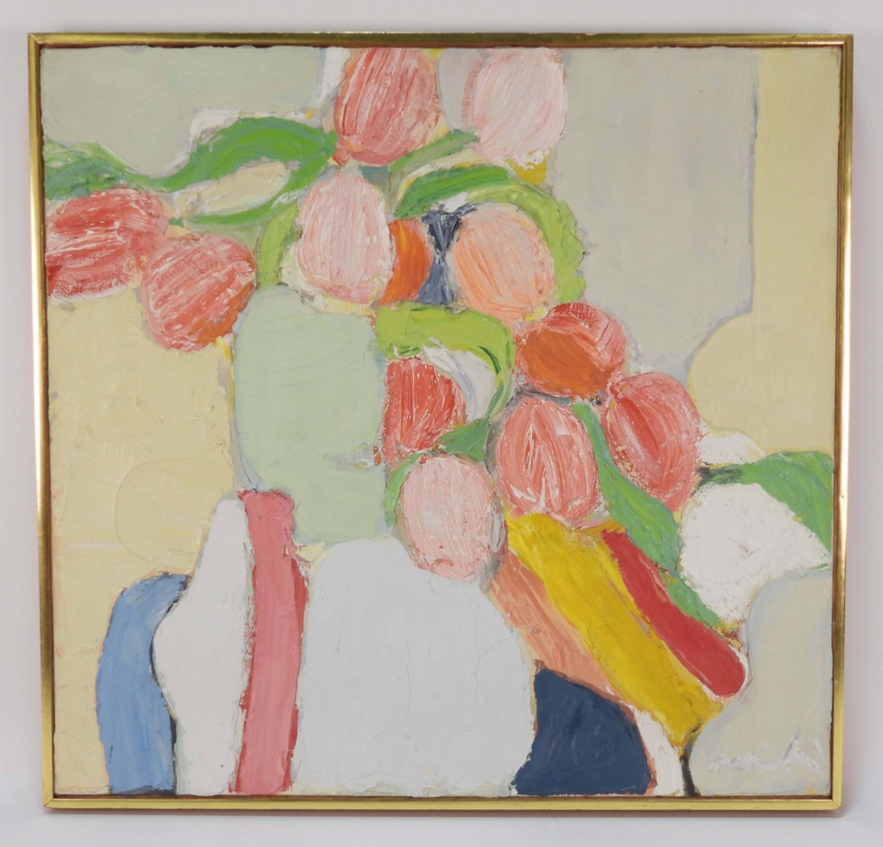 Paintings by Roger Mühl, Maqbool Fida Husain and Robert Spear Dunning ...