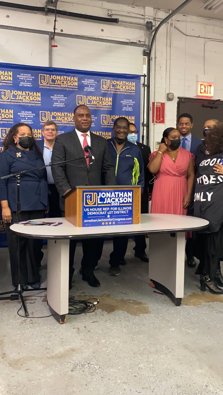 With a Stirring and Inspirational Speech, Jonathan Jackson Enters Race ...