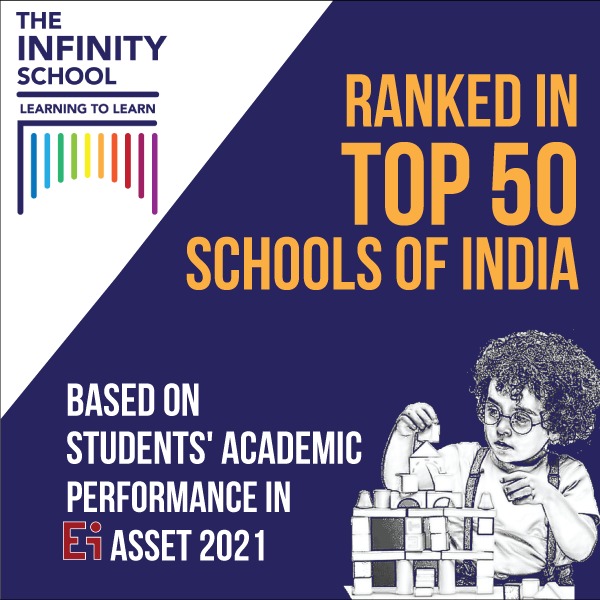 The Infinity School Ranks Amongst Top 50 Schools In India Based On ...