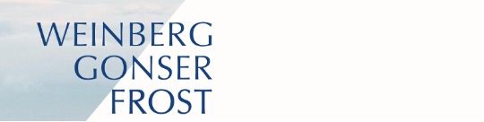 WEINBERG GONSER LLP ANNOUNCES PROMOTION OF CHRISTOPHER FROST TO NAME ...