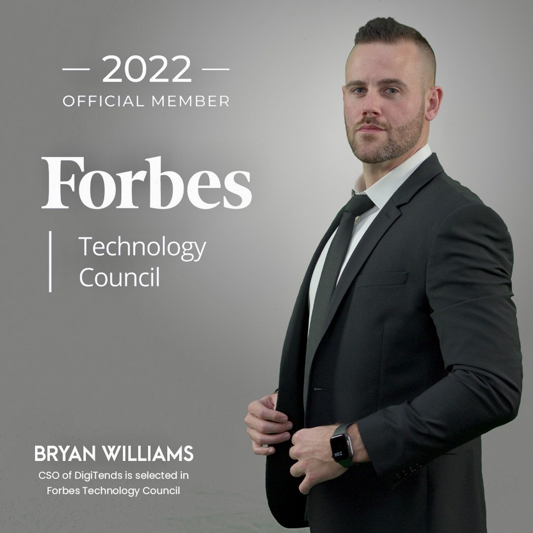 Bryan Williams Chief Strategy Officer accepted into Forbes Technology ...