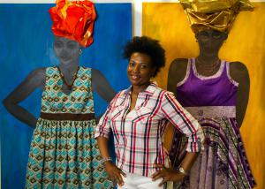 Evelyn Adams Showcasing Her Colorful Origins through Art - AFV NEWS