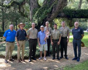 Speaker Elect Paul Renner Tours Washington Oaks Gardens State Park ...