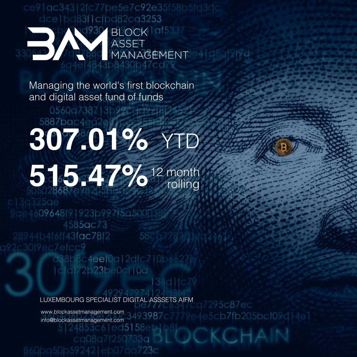 The Blockchain Strategies Fund, managed by Block Asset Management ...