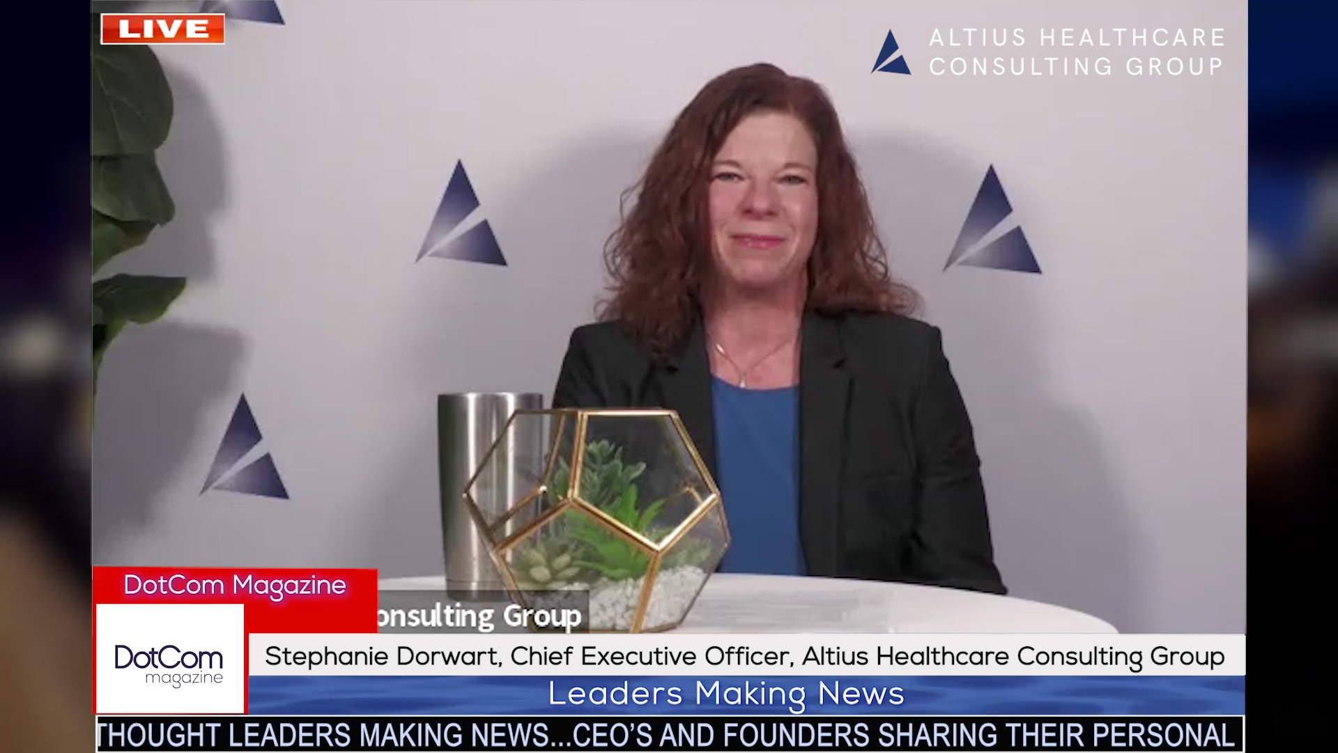 Stephanie Dorwart, Distinguished Healthcare Expert, and Chief Executive ...