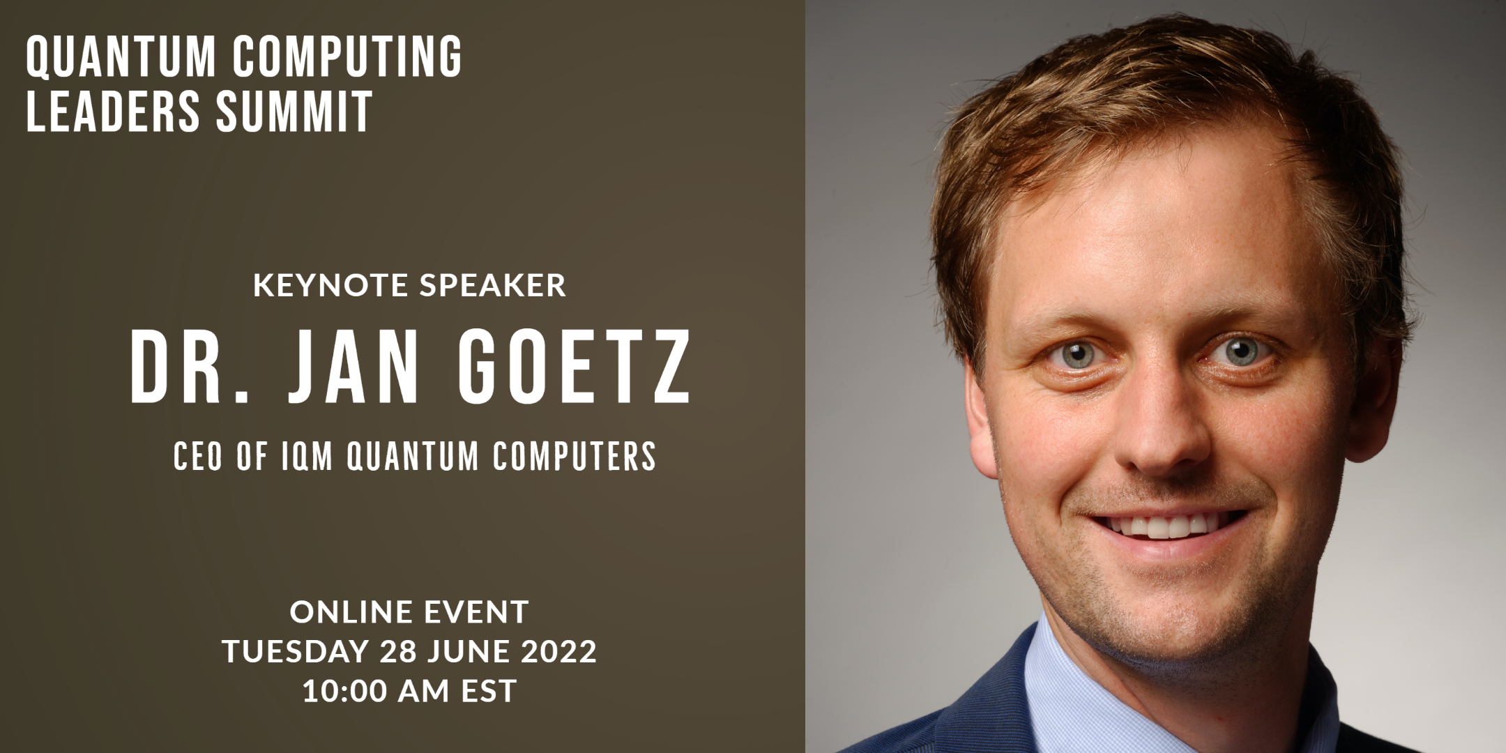 Quantum Computing Master Inventor and IQM CEO Dr. Jan Goetz Confirmed ...