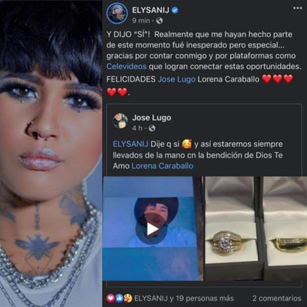 La cantante Elysanij le propone matrimonio a un fanático | Tech Daily ...