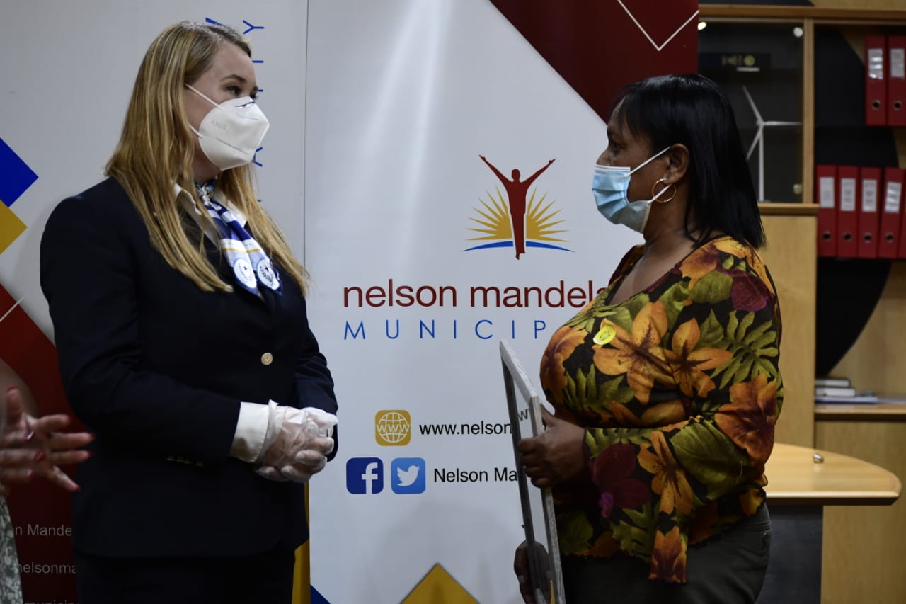 Executive Mayor of Nelson Mandela Bay Presents Mayoral Award to the ...
