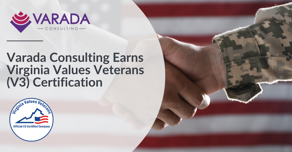 Varada Consulting Earns Virginia Values Veterans (V3) Certification ...