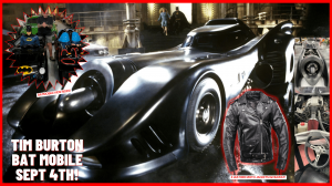 The Alley Brings Tim Burton Batmobile for Event Sept 4th