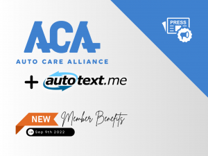 autotext.me announces partnership with Auto Care Alliance and offers ...