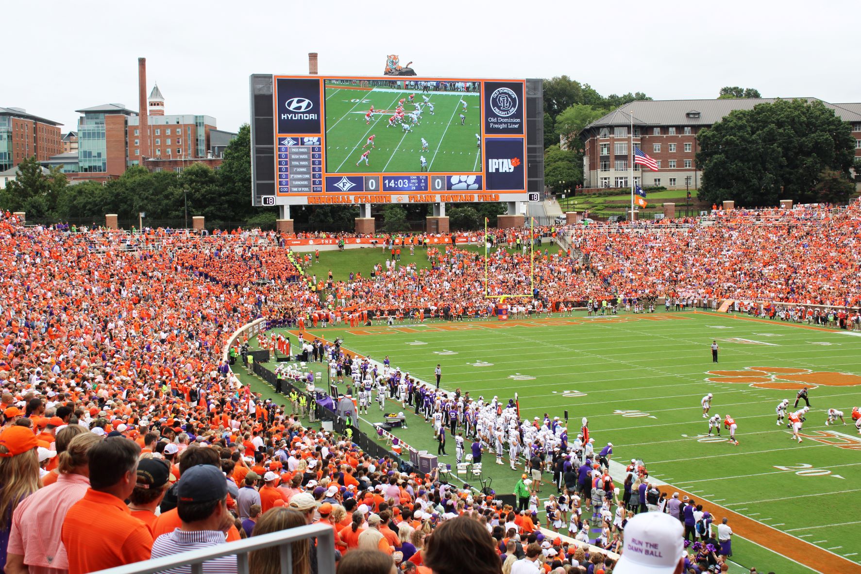HIGH IMPACT TECHNOLOGY UPGRADES FOR CLEMSON MEMORIAL STADIUM | South ...