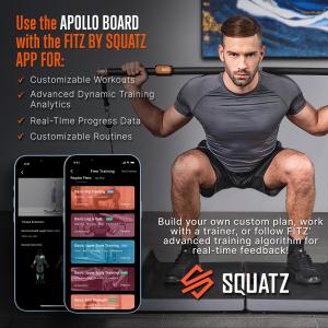 SQUATZ introduces THE APOLLO BOARD the Smart Home Gym that goes from ...