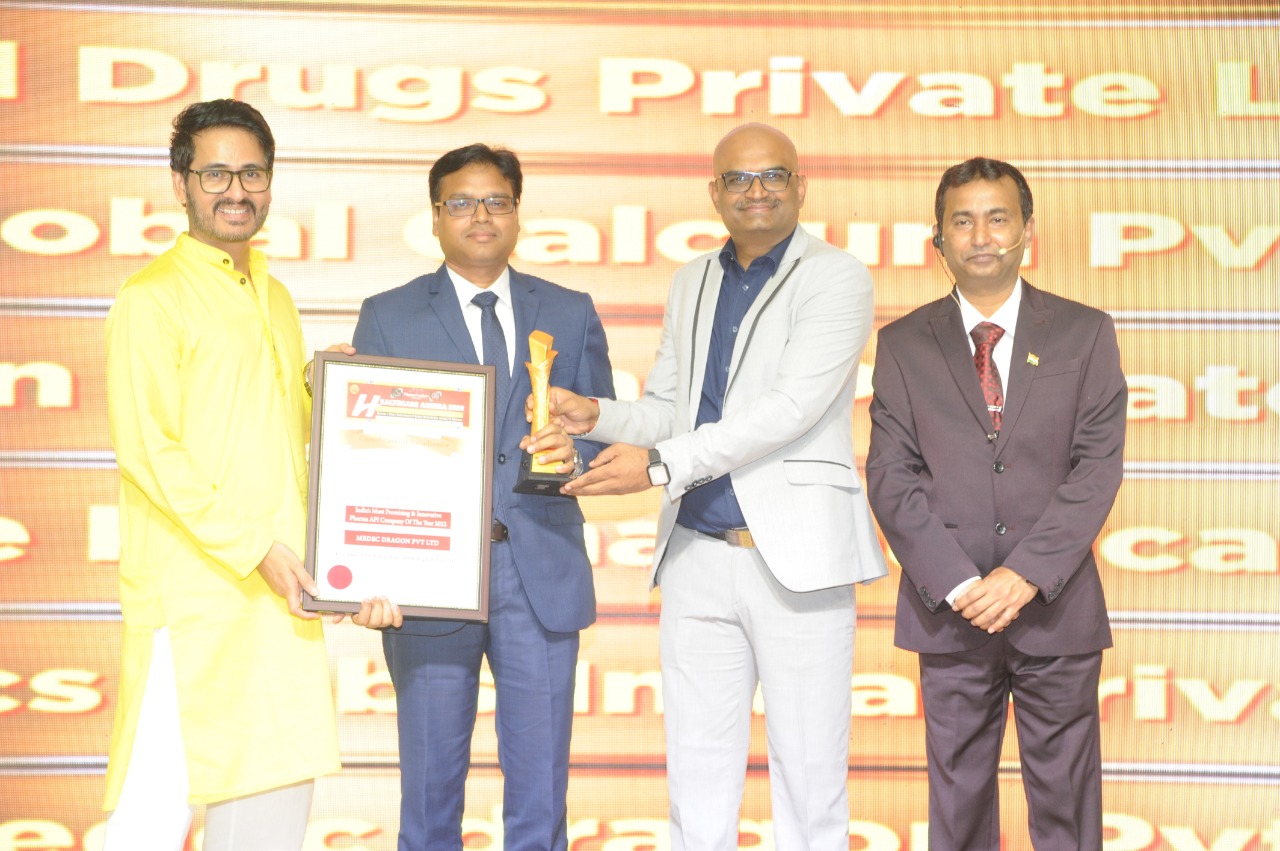 Pharma API Major Medec Dragon bags coveted India’s Most Promising ...
