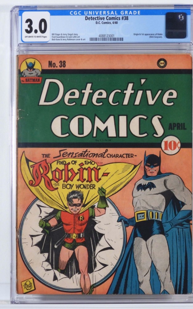 The Henry Anderson collection of Golden Age comic books from 1938-1947 will be sold Oct. 1 by ...